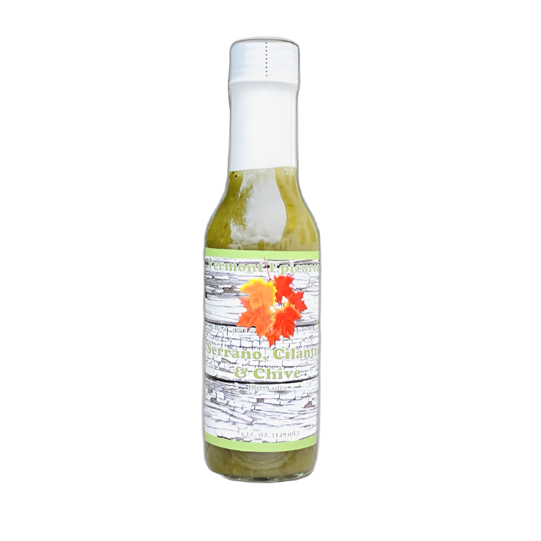 Vermont Epicurean - Serrano, Cilantro & Chive Hot Sauce – Angry Goat ...