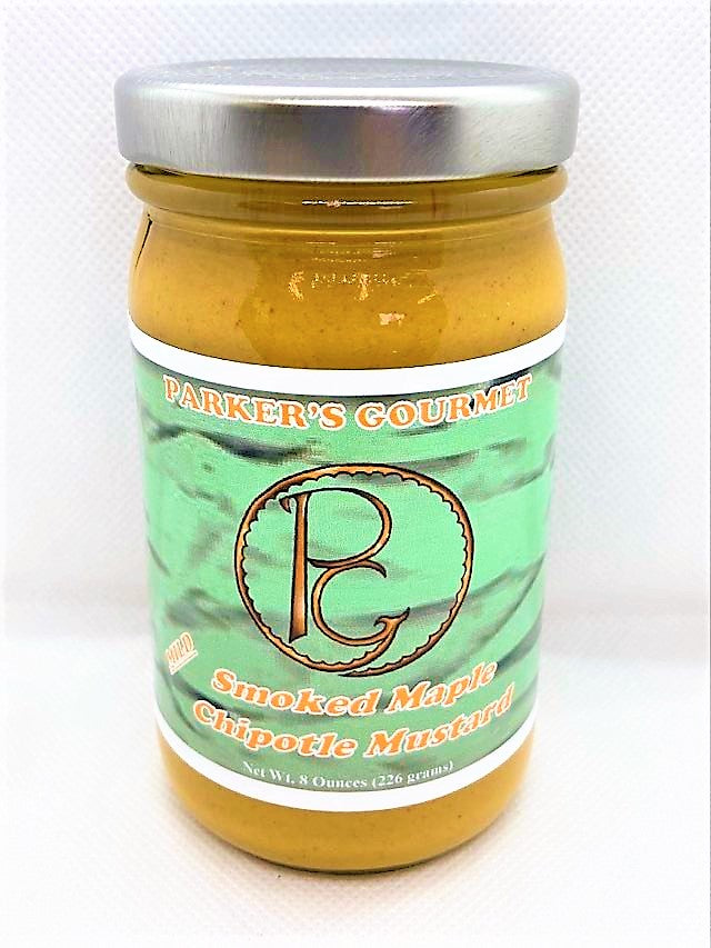 Parker's Gourmet - Chipotle Smoked Maple Mustard – Angry Goat Pepper Co.